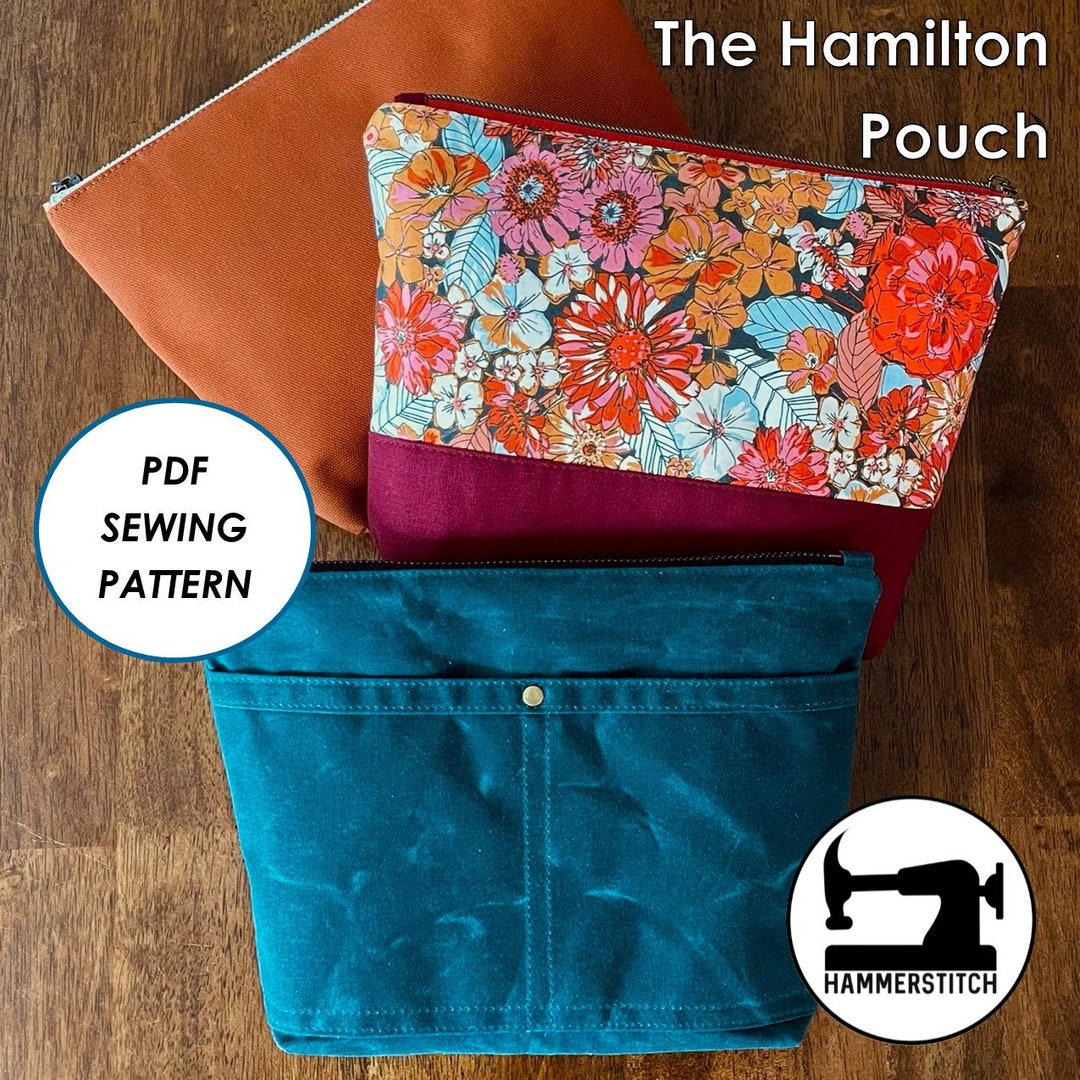 The Hamilton Pouch PDF Sewing Pattern - Etsy
