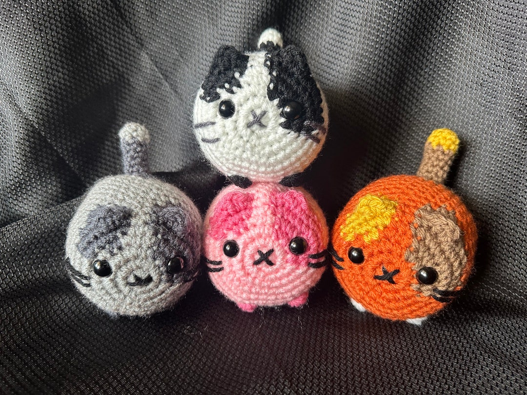 Little Cat Loaf Amigurumi - Adorable Crochet Kitty - Small Size Plushy ...