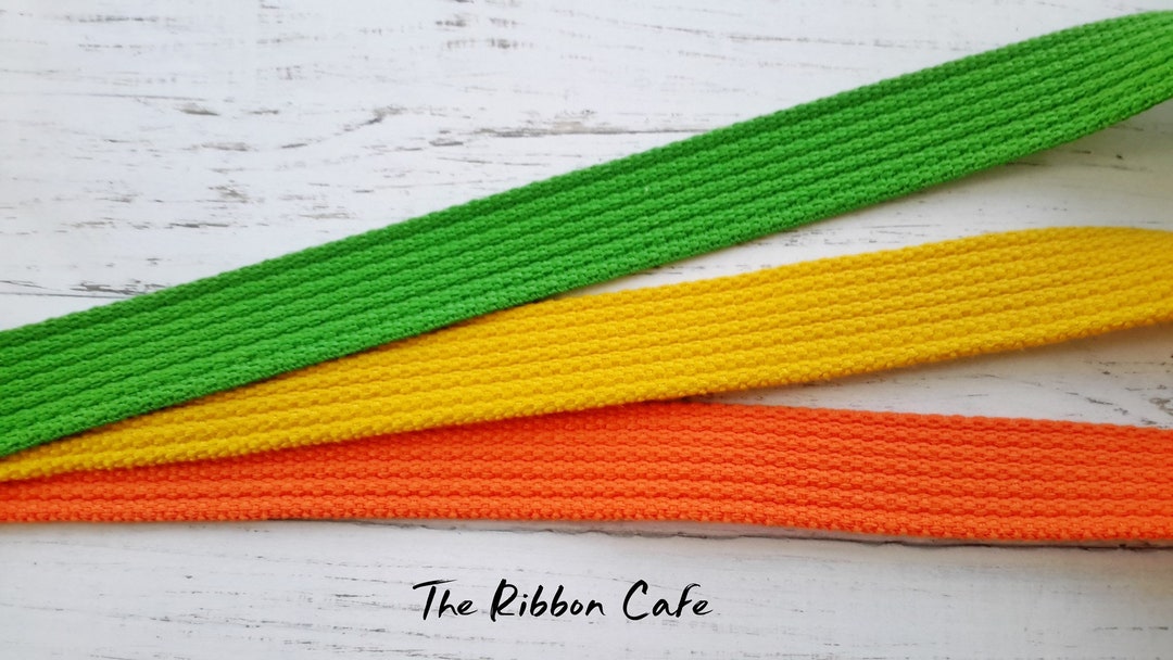 20mm, 25mm Spun Polyester Webbing Best for Dog Collars, Leads, Straps ...