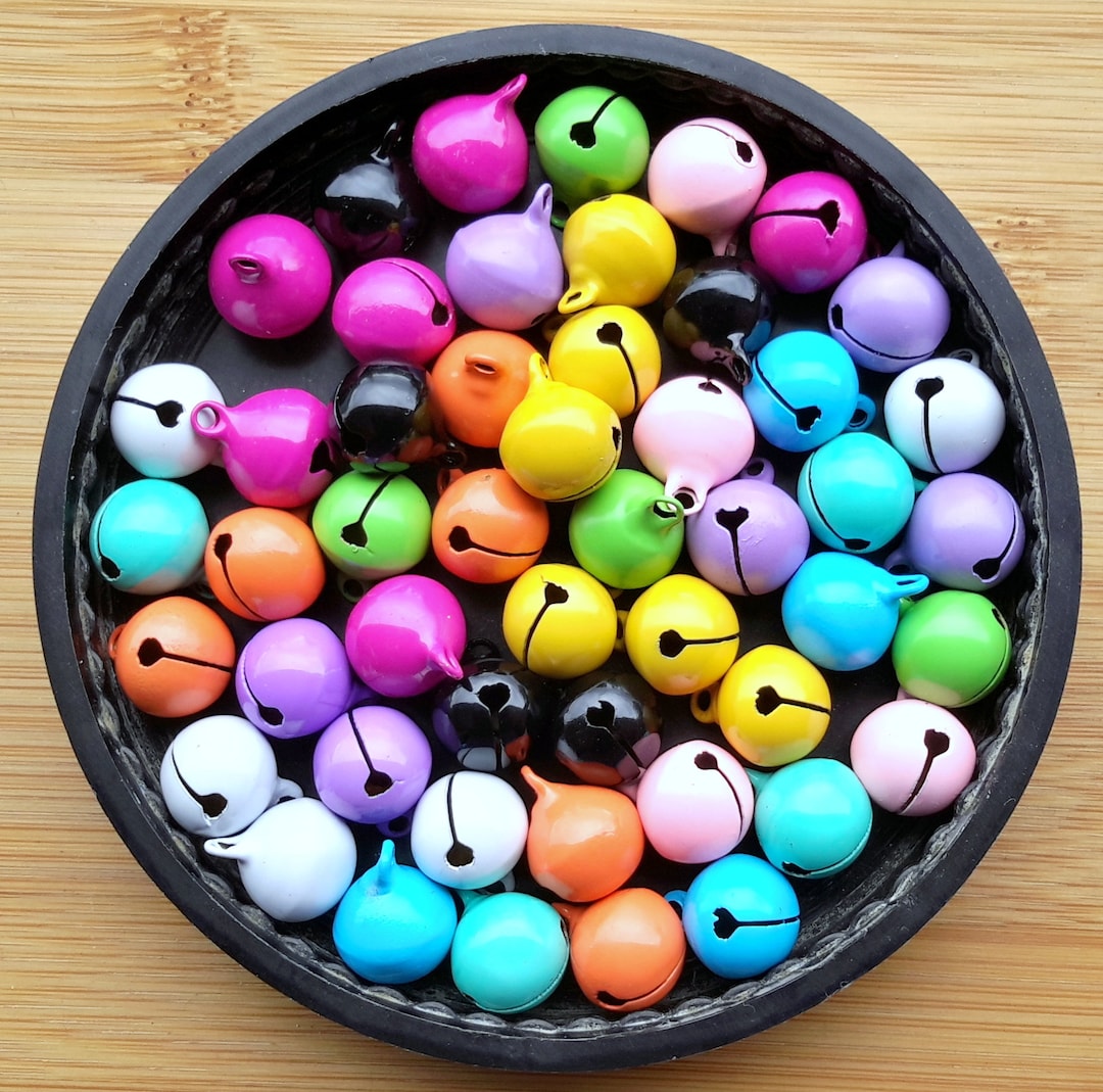 12mm Metal Pet Bells Mixed With Rings Letter Post TRACKING - Etsy New ...