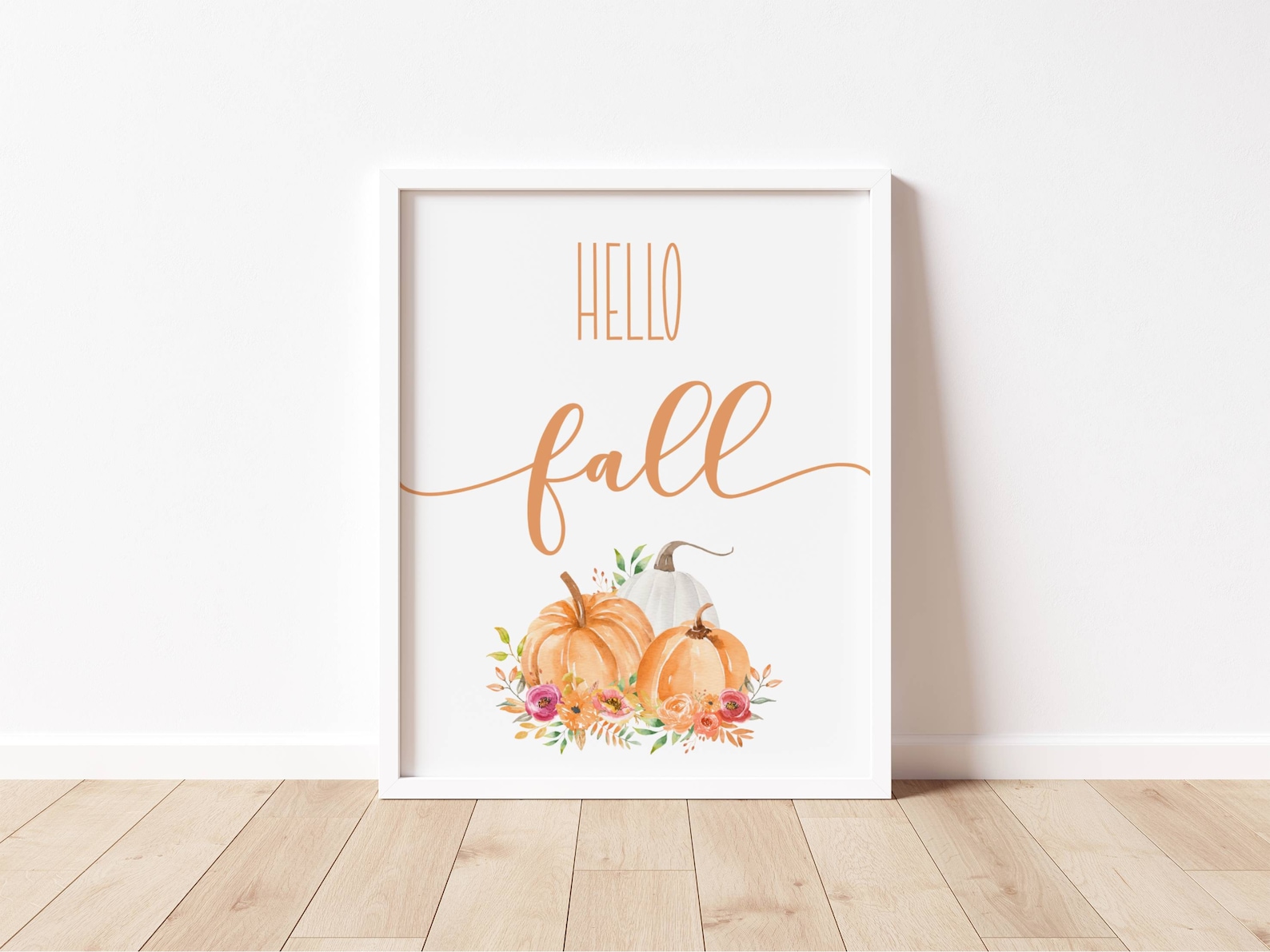 Set of 3 Hello Fall Printable, Fall Decor, Autumn Decor, Autumn ...