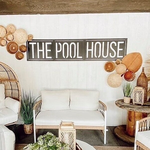 Pool House Decor - Etsy