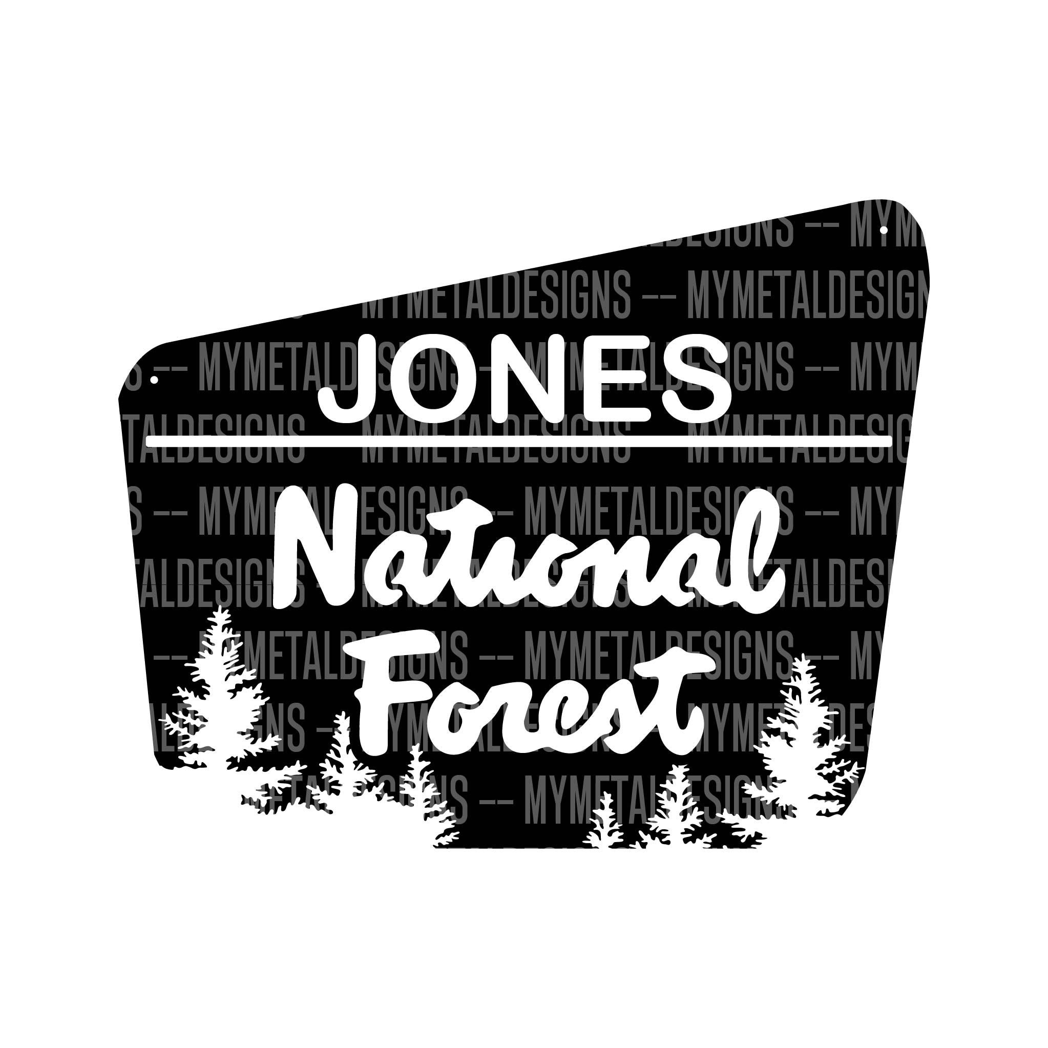 Personalized National Forest Sign Custom National Park Sign - Etsy
