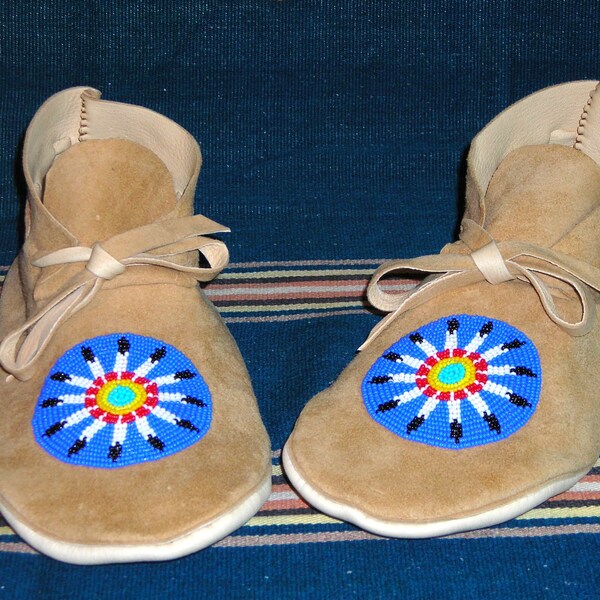 Beaded Moccasins - Etsy