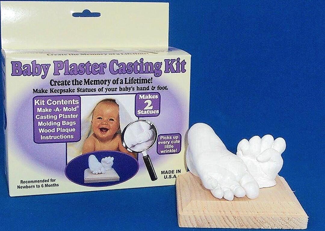 Baby Plaster Casting Kit Keepsakes - Etsy