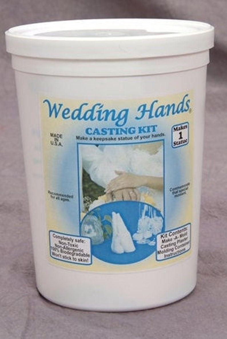 Wedding Hands Casting Kit, Plaster DIY Keepsake - Etsy