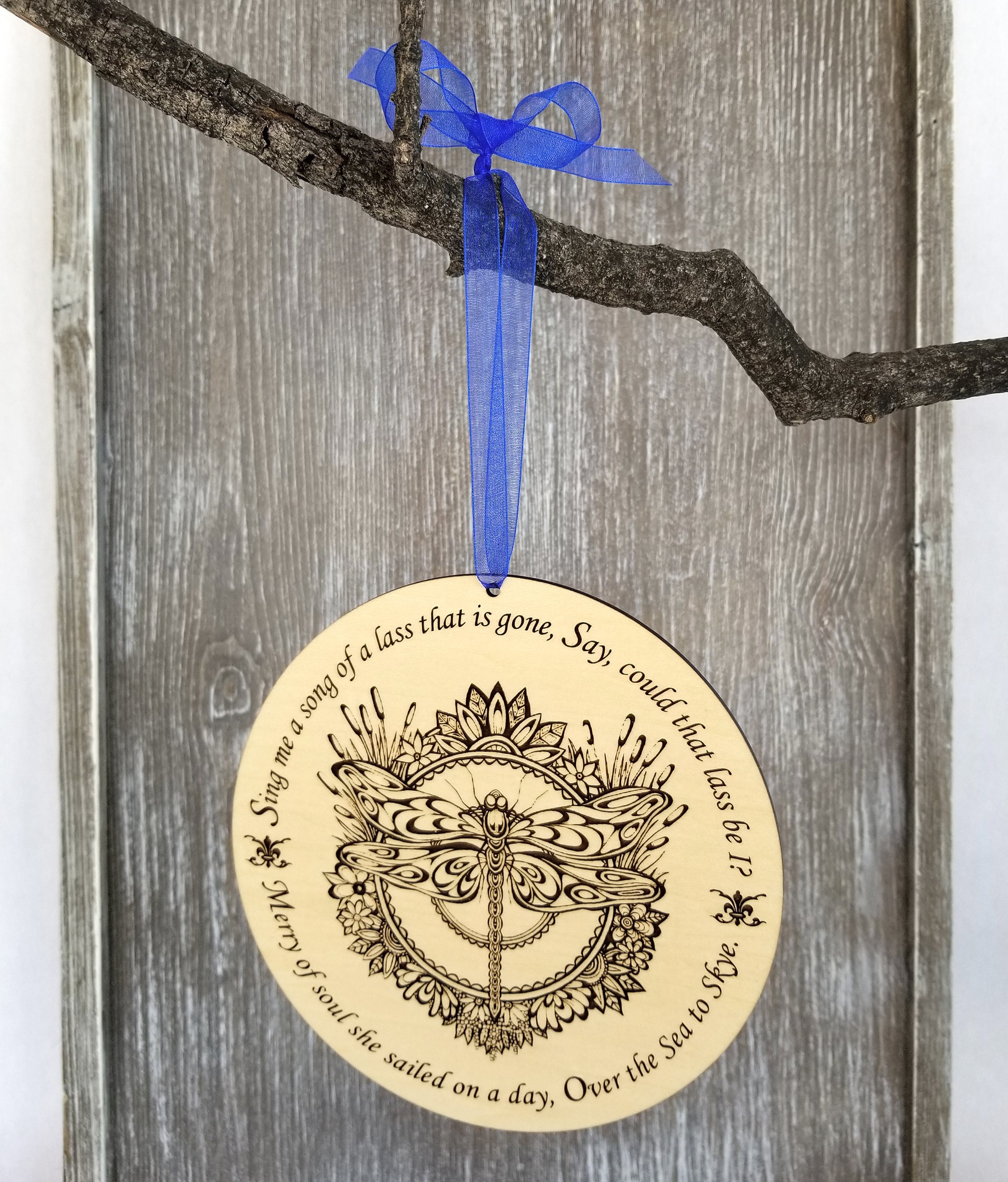 Outlander Gift / Outlander Wooden Wall Art / Skye Boat Song / | Etsy