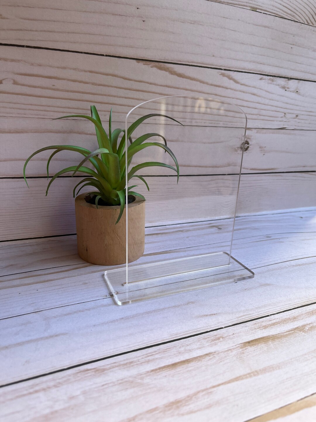 Blank Clear Acrylic Wedding Table Stand Display 4x6 Inch - Etsy