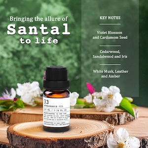 ¡NUEVO! - Aceite esencial de Santal para difusor - Inspirado en Santal 33 de Le Labo - Fragancia ...