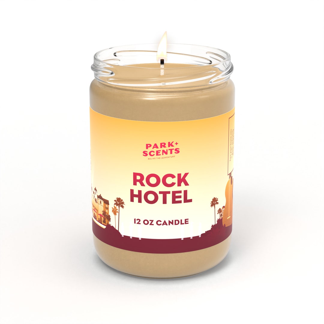 Park Scents Rock Hotel Candle 8oz - Accurate Smell of the Hard Rock ...