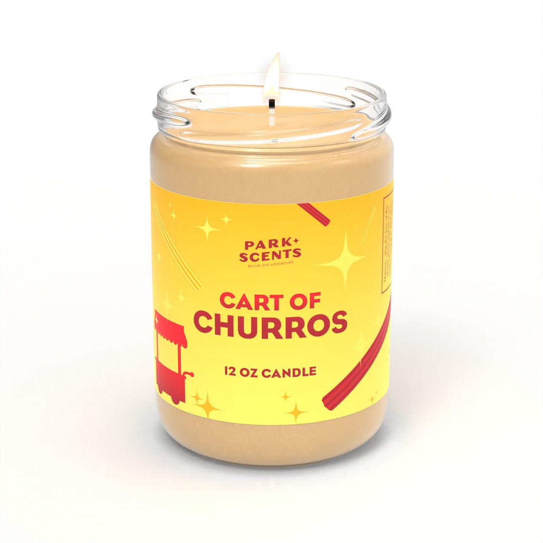 Cart of Churros Candle - Etsy