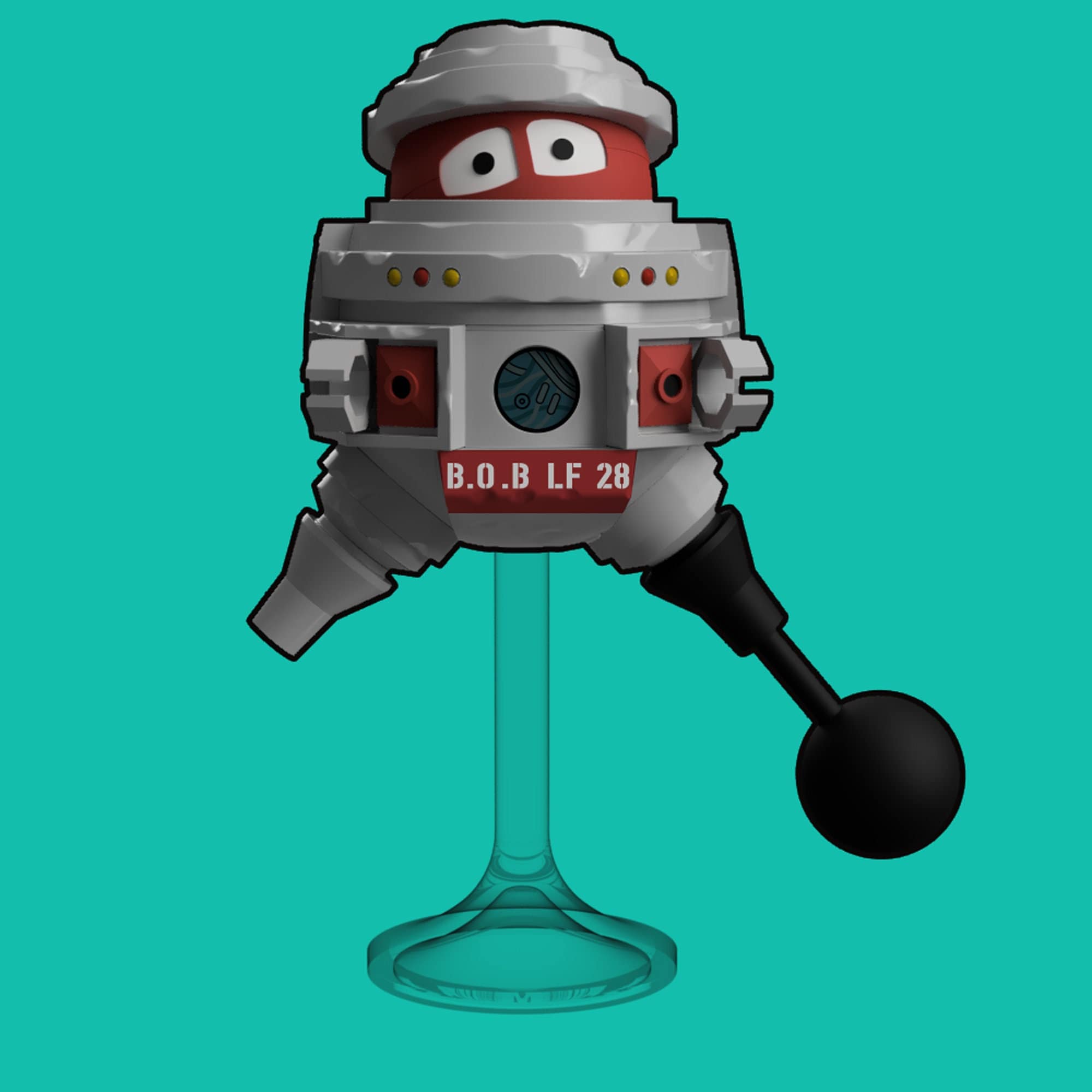 Black Hole Old Bob Robot