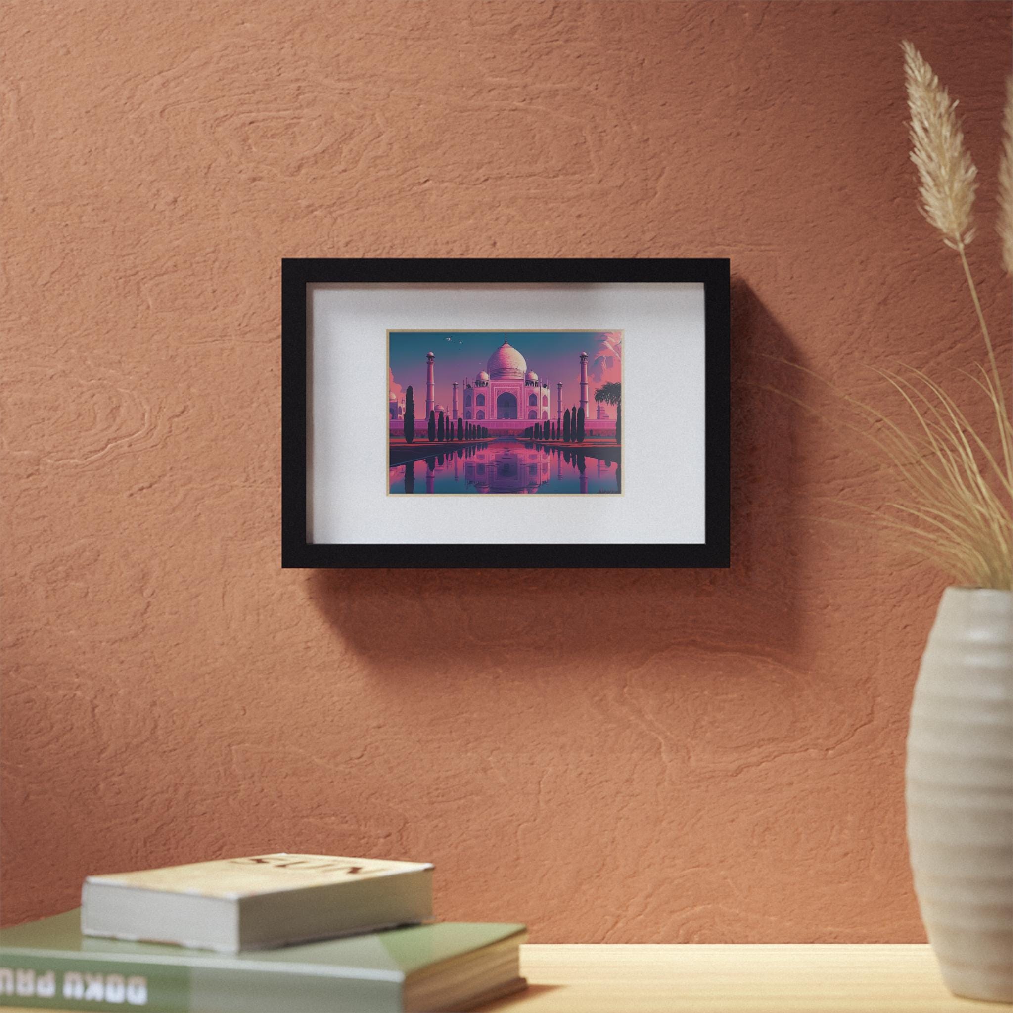 Taj Mahal (ai Design 4) - India - Ai Design - Framed Posters, Black - Etsy
