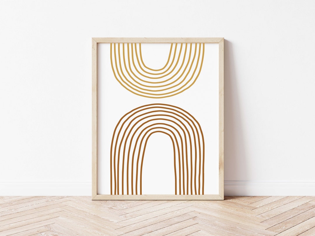 Boho Rainbow, Wall Decor, Nursery Prints, Artwork - Digital Print ...