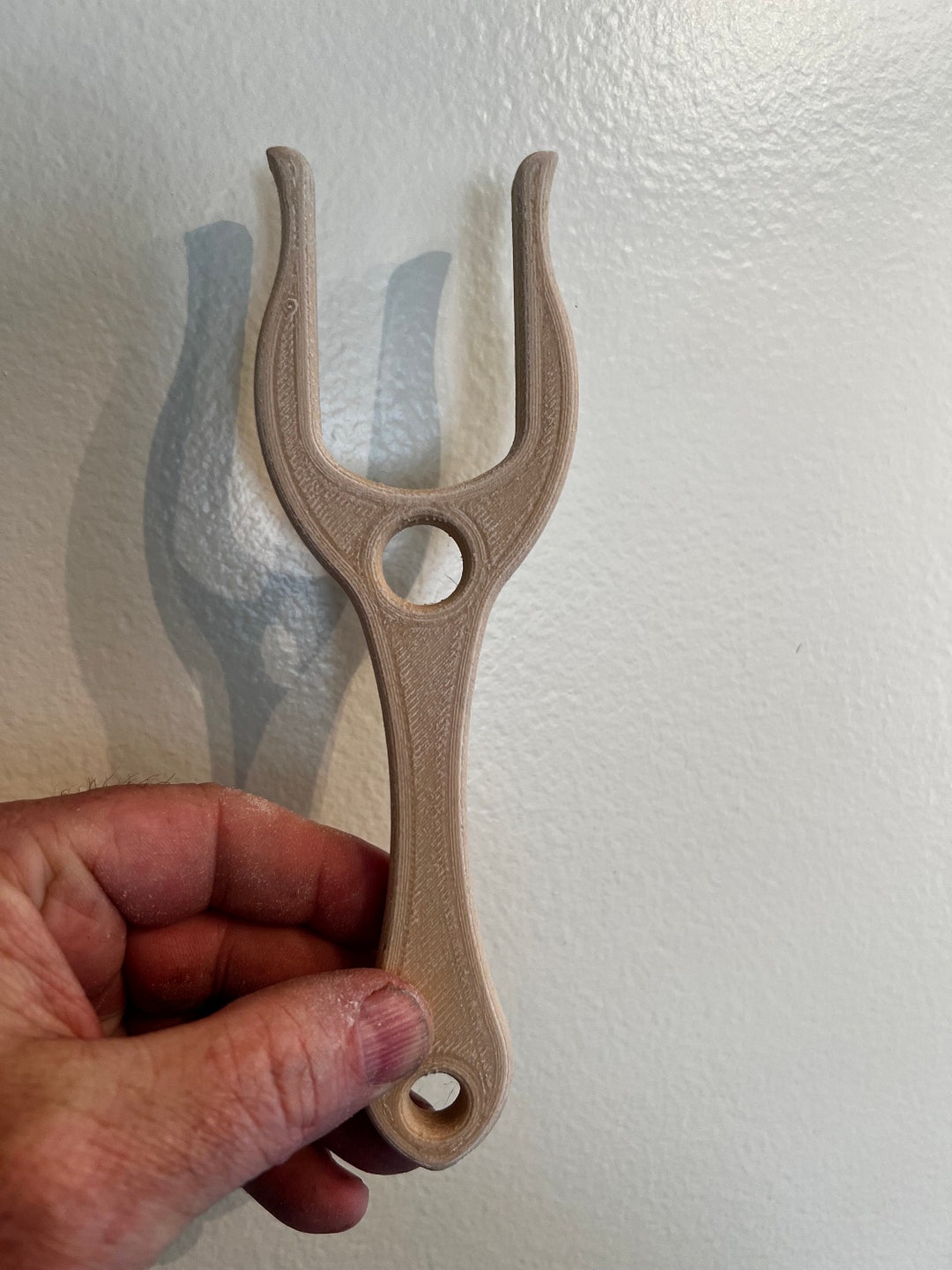 Lucet Fork 3d Printed Wood Knitting Tool - Etsy