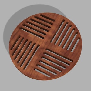 Pan Trivet Vector Files / SVG. Stl, & DXF / CNC Files Laser Engraving ...