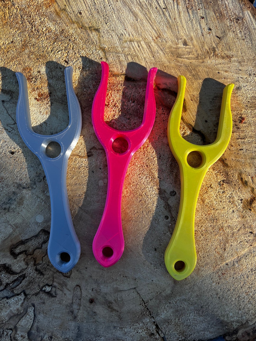 Lucet Fork, 3d Printed Wood Knitting Tool - Etsy