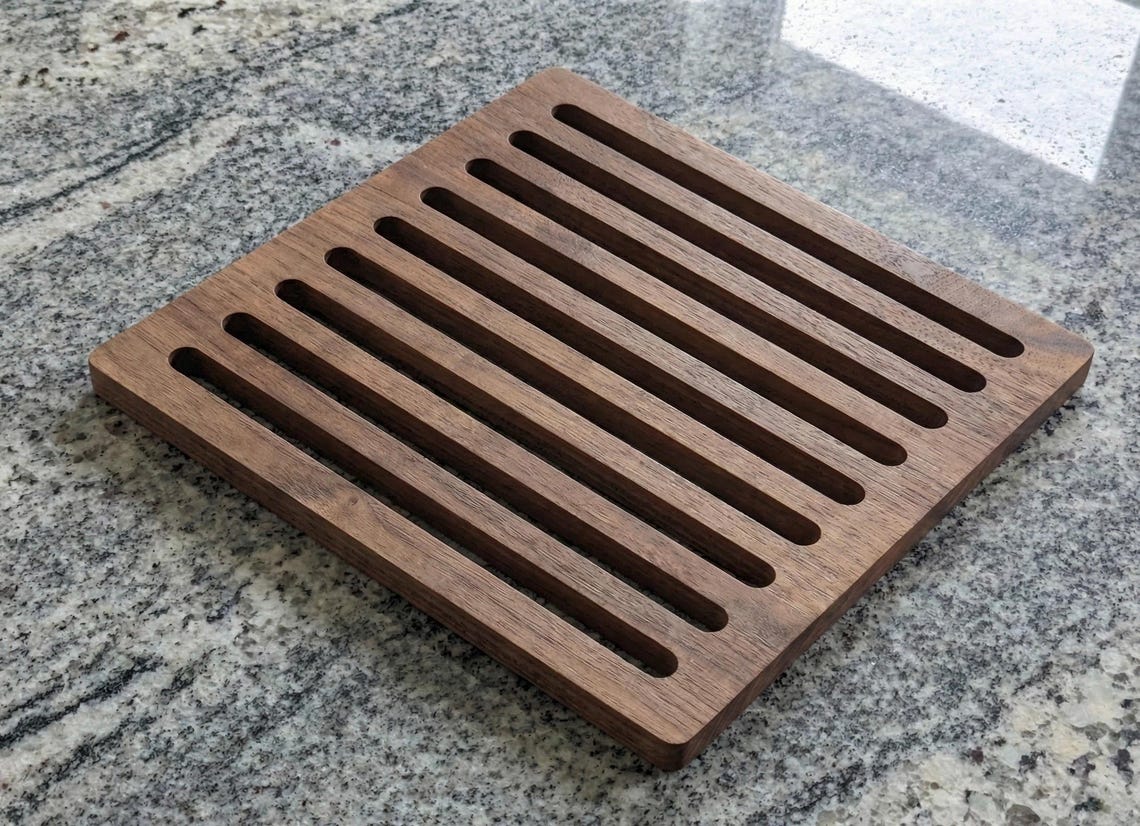 Pan Trivet Vector Files / Stl, Svg, & DXF / CNC Files Laser Engraving ...