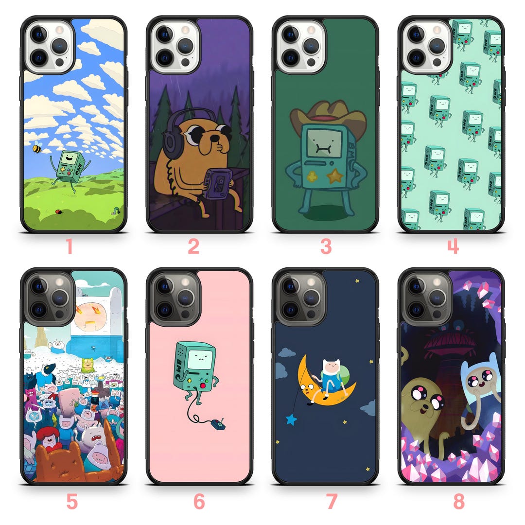 Cartoon Adventure Phone Case Adventure Time Inspired for iPhone Samsung ...
