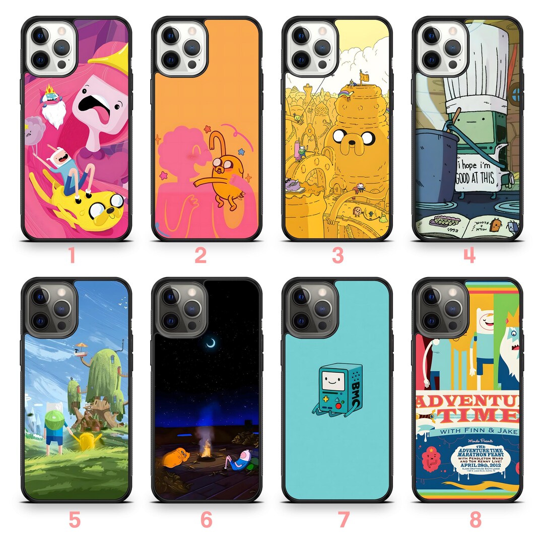 Cartoon Art Phone Case Adventure Time Art Inspired for iPhone Samsung ...