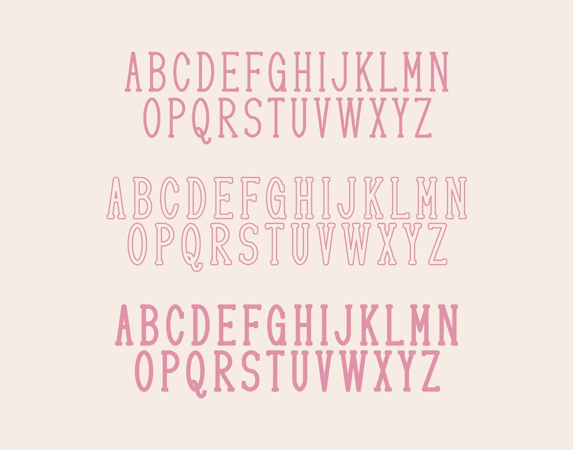 Nashville Queen Font Rustic Serif Font Modern Font Boho - Etsy