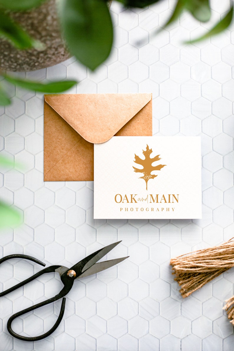 Premade Logo Greenery Watermark Photography Interior Design ...