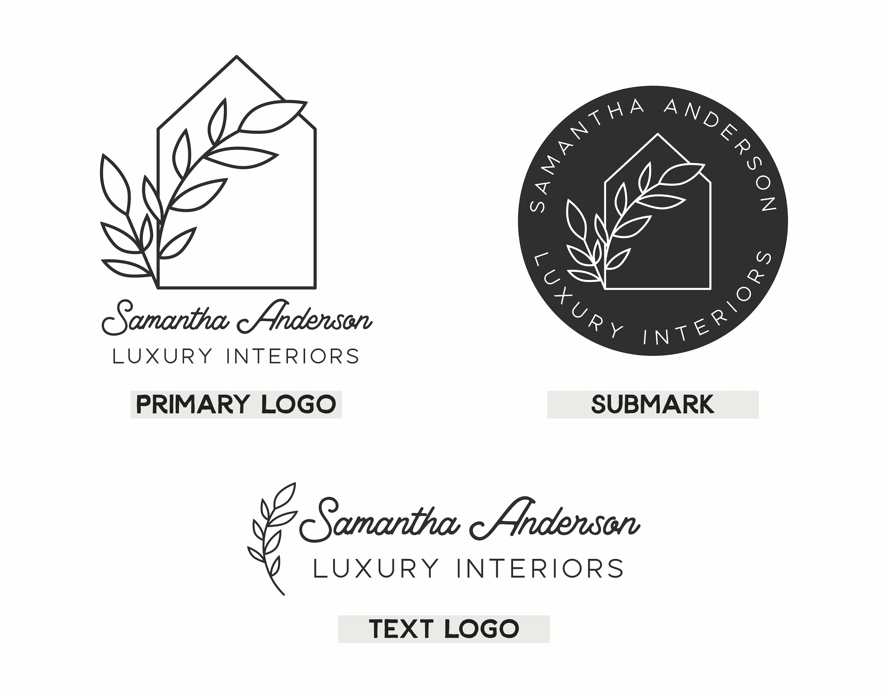 Premade Logo Farmhouse House Watermark Photography Realtor | Etsy