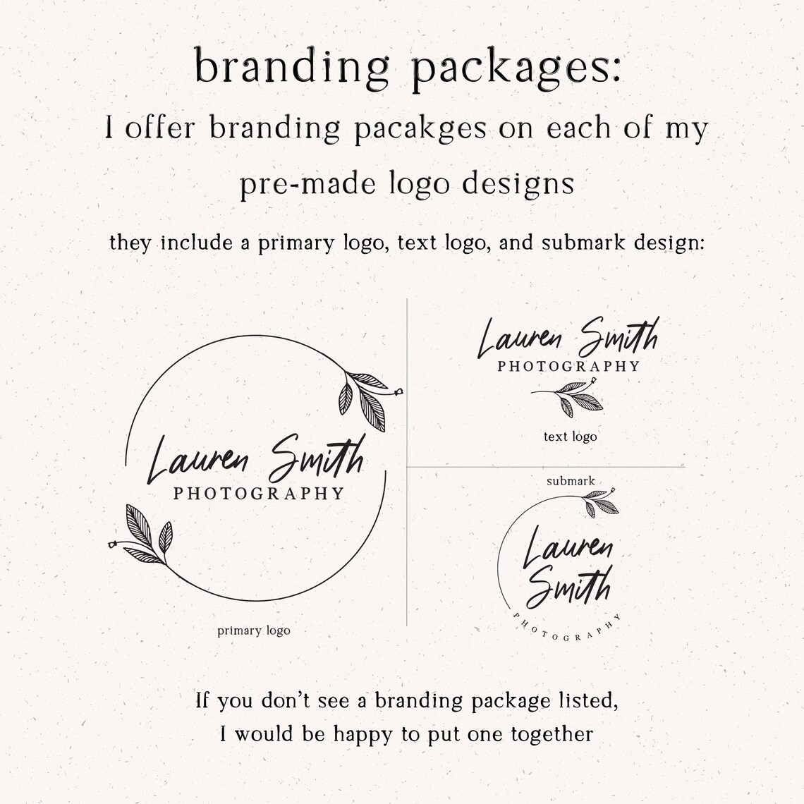 Premade Logo Farmhouse House Watermark Photography Realtor | Etsy