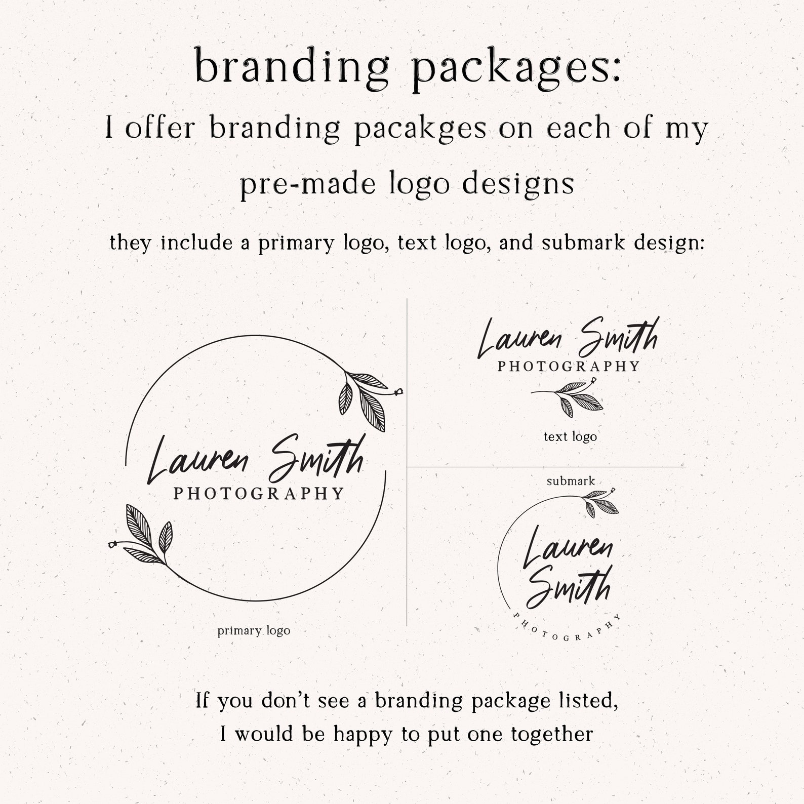 Premade Logo Farmhouse House Watermark Photography Realtor | Etsy