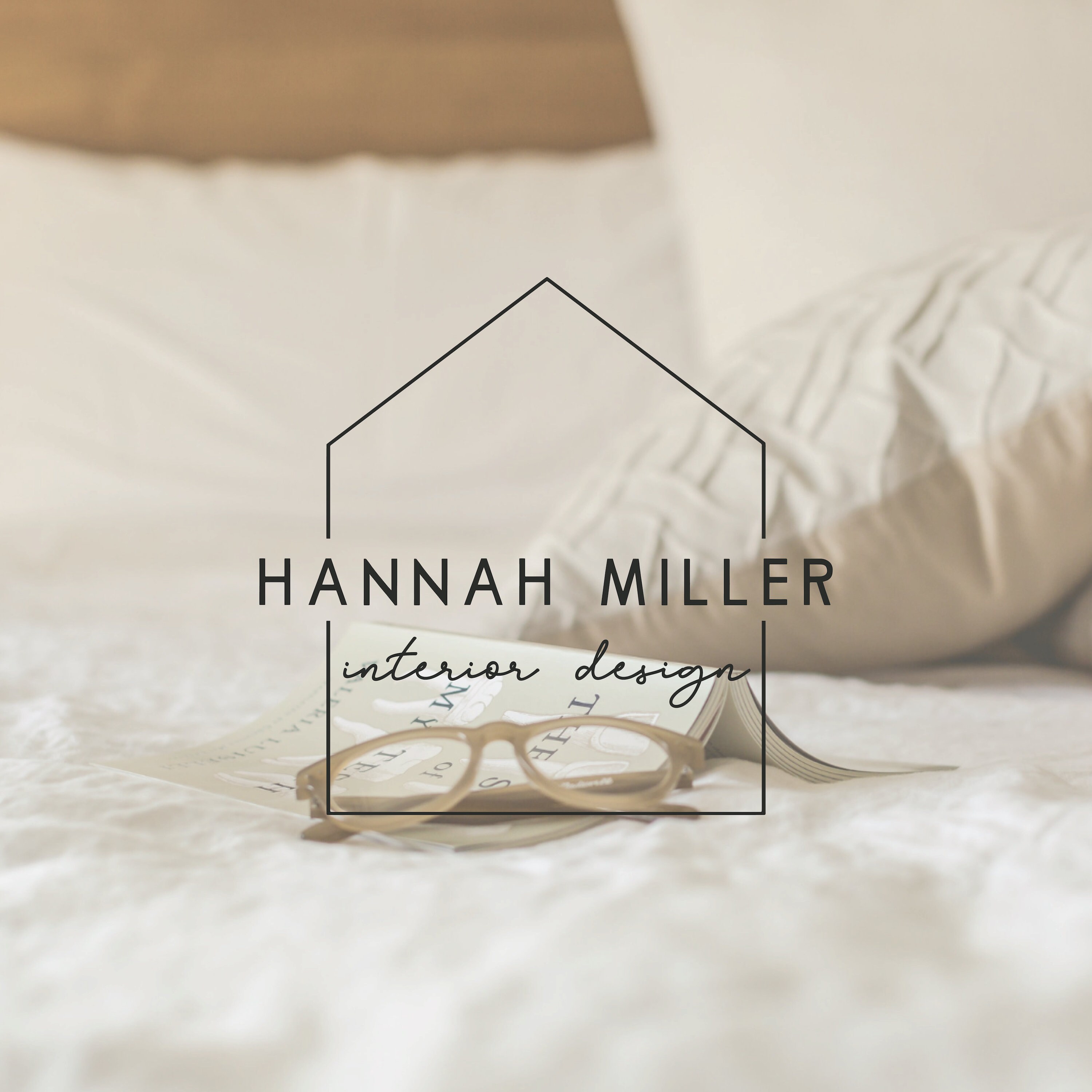 Premade Logo Farmhouse House Watermark Photography Realtor | Etsy