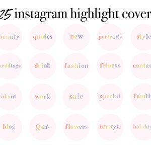 25 Boho Watercolor Rainbow Instagram Highlight Covers, Watercolor ...