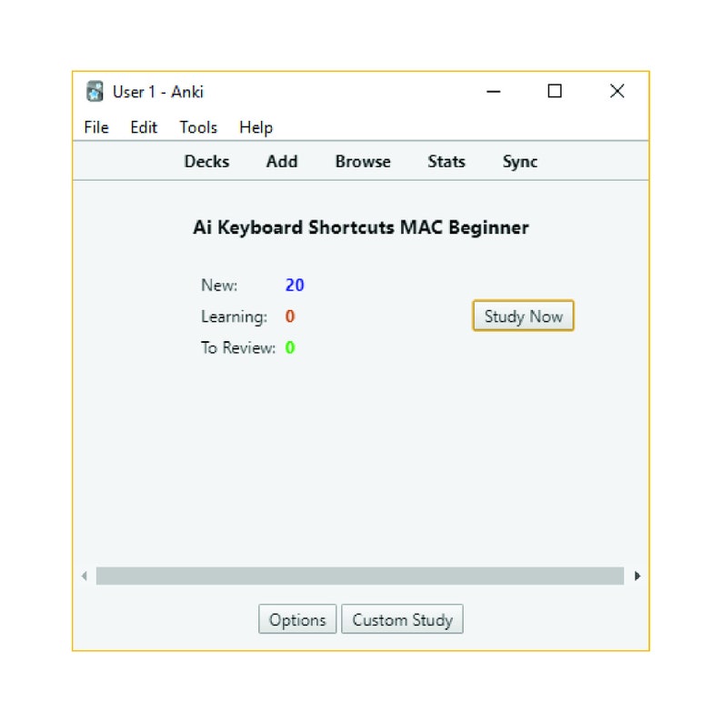 Adobe Illustrator Keyboard Shortcuts - Anki Flashcards - Etsy