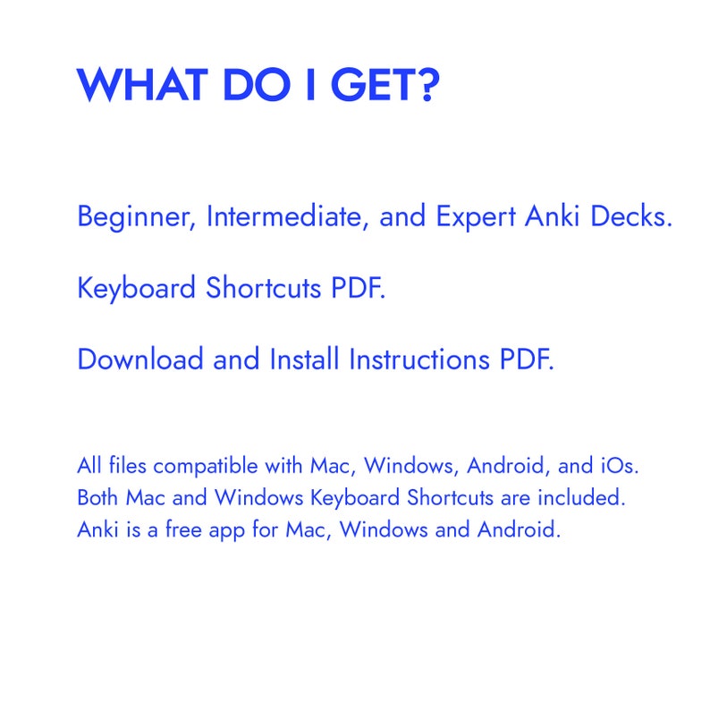Adobe Illustrator Keyboard Shortcuts - Anki Flashcards - Etsy
