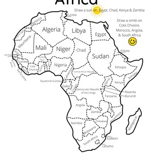 Continents of the World Geography Unit Study - 25 Pages - With Answer ...