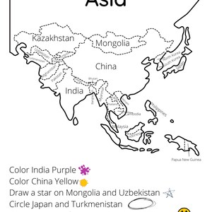 Continents of the World Geography Unit Study - 25 Pages - With Answer ...