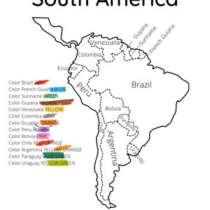 Continents of the World Geography Unit Study - 25 Pages - With Answer ...