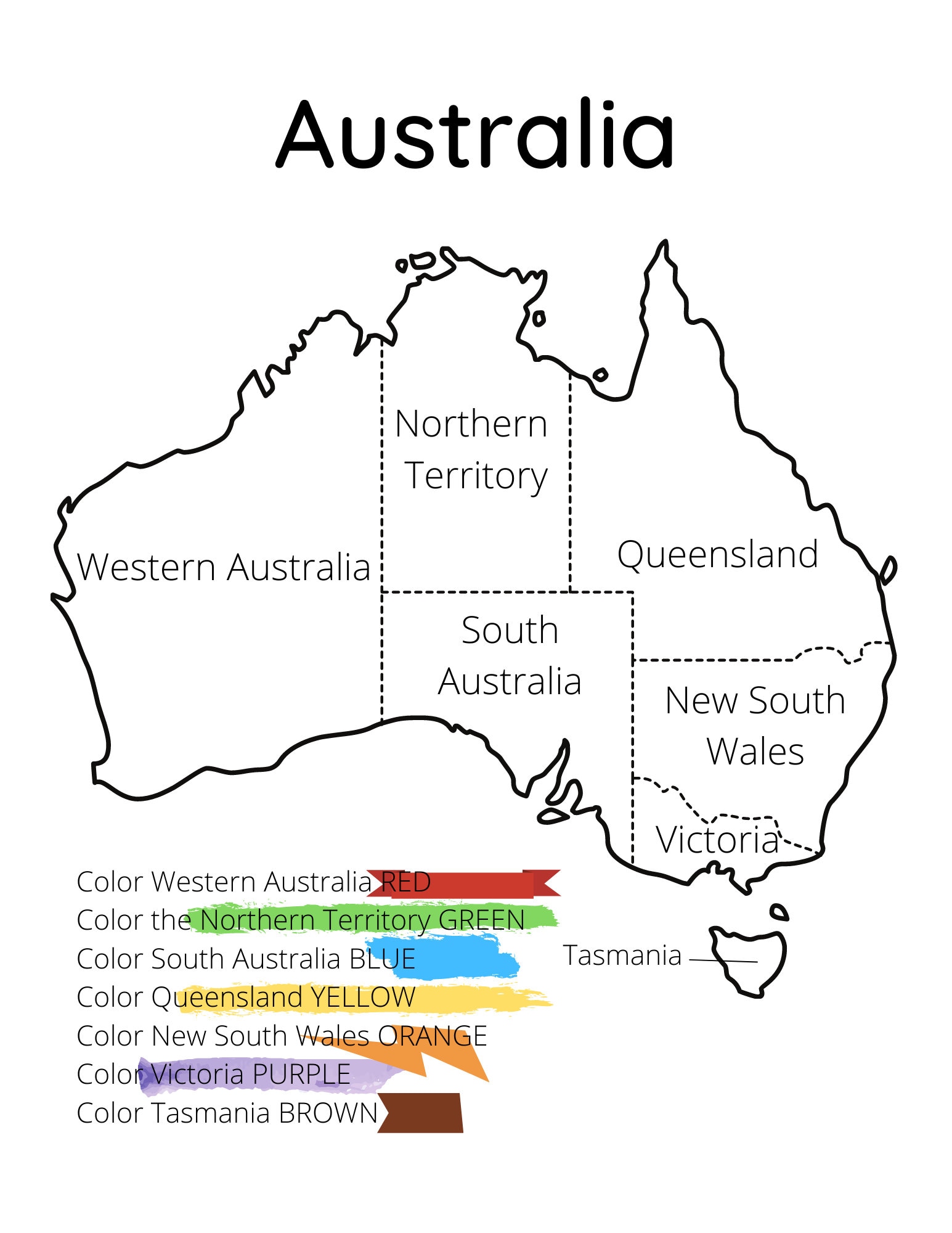 Continents of the World Geography Unit Study 25 Pages With - Etsy