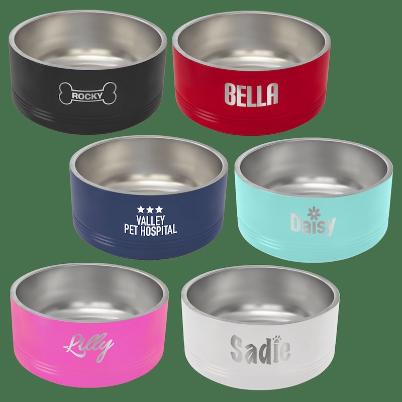 Custom Dog Bowls - Etsy