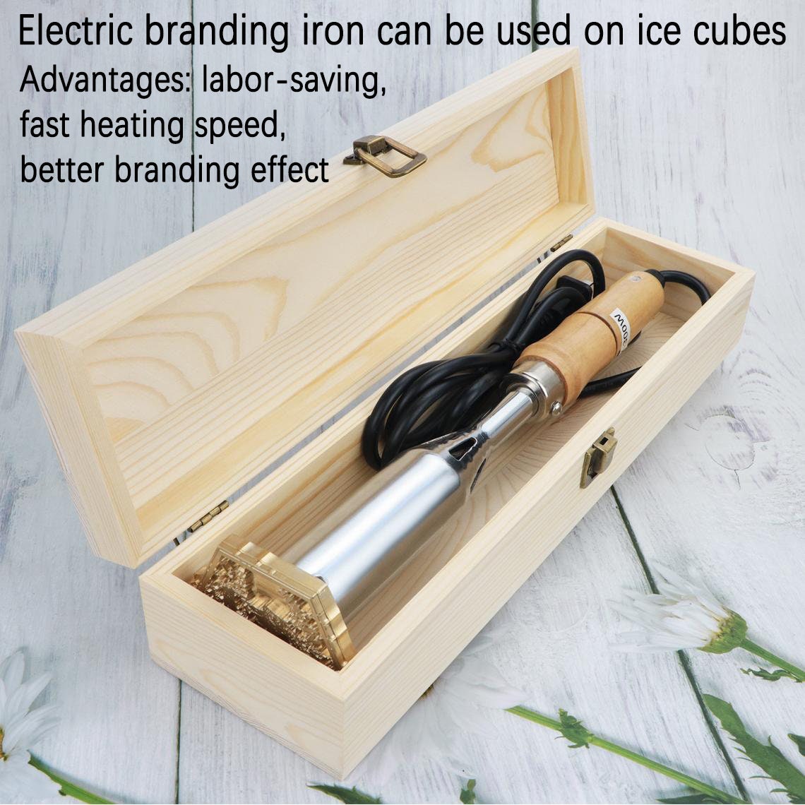 Custom business Logo Ice Cube Stamp Custom brass stamp for | Etsy