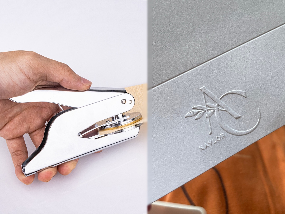 Custom Embosser Stamp, Personal Address Embosser Stamp, Family Embosser ...