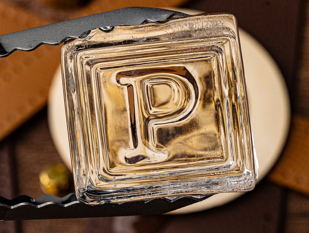 Monogram Stamp for Ice Cube, Custom Ice Cube Stamp, Ice Cube Mold Stamp ...