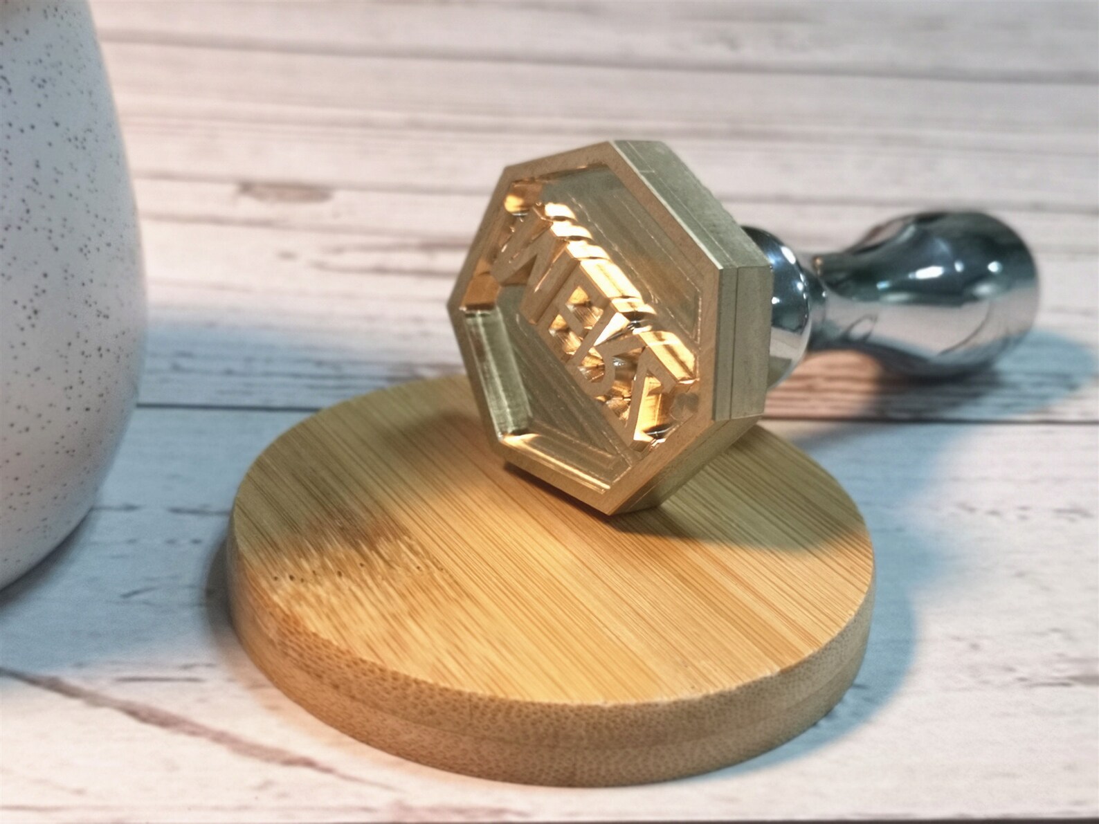 Custom Business Logo Ice Cube Custom Brass Stamp for Ice - Etsy