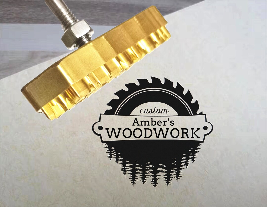 Custom Wood Branding Iron Custom Leather Branding Iron / - Etsy