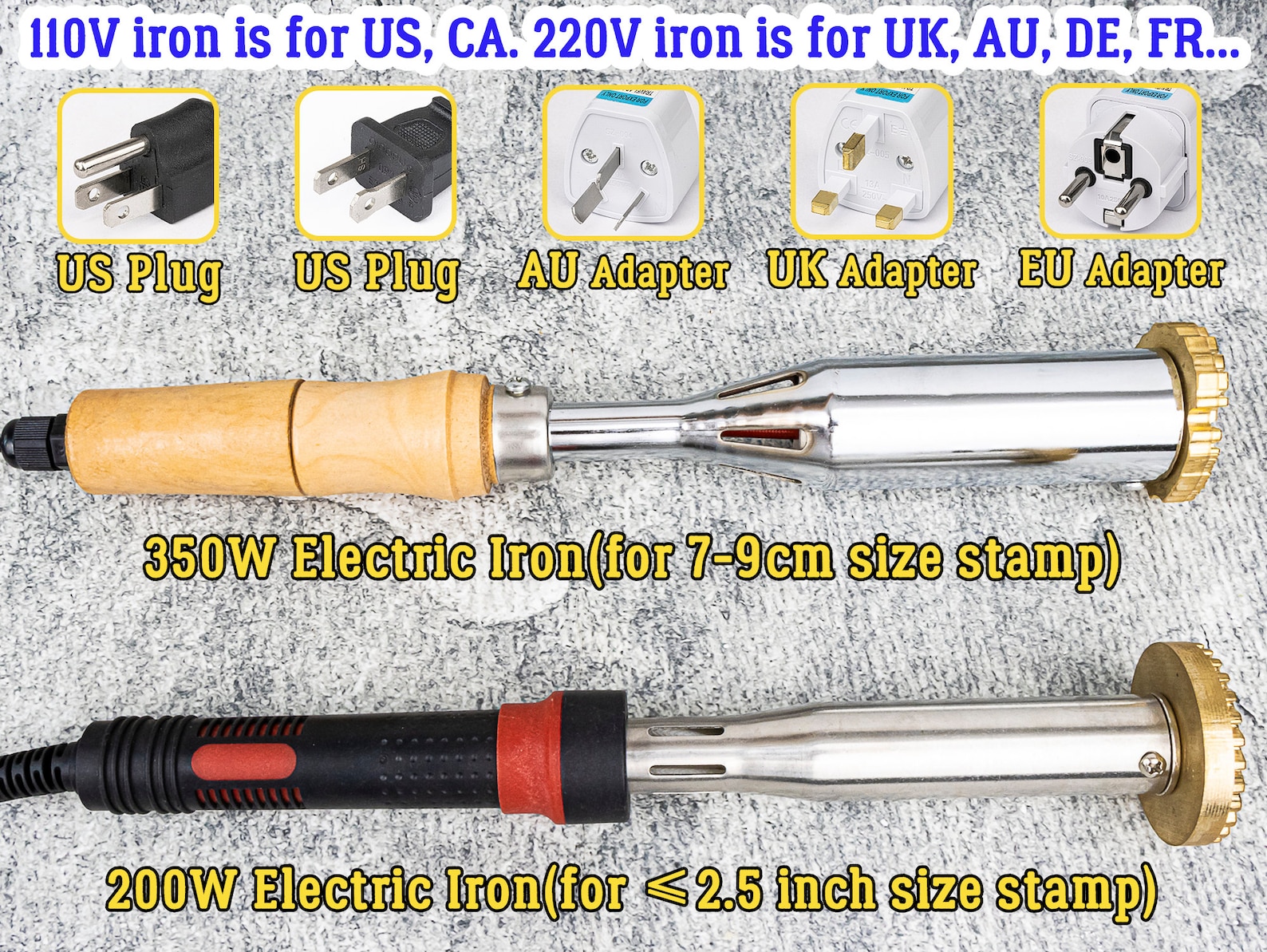 Personalized Logo Branding Iron, Woodworking Tools, Custom Wood Burning Stamp, Branding Iron for ...