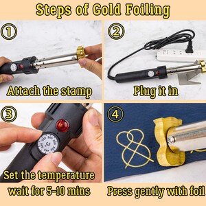 Leather Hot Foiling Electric Iron Custom Branding Iron for - Etsy