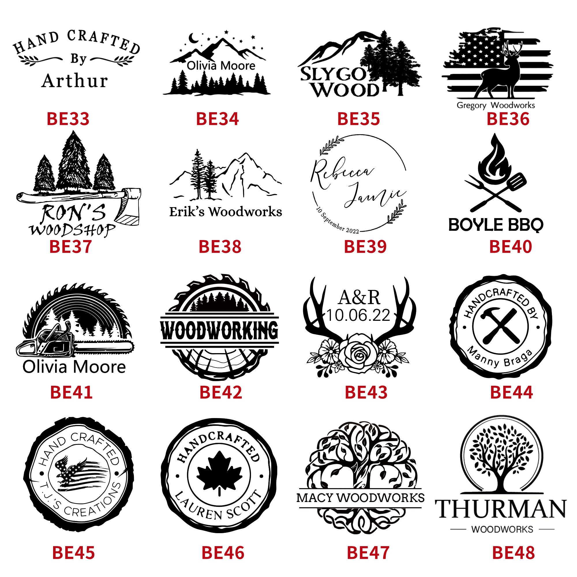 Fer à marquer personnalisé pour le bois fers à marquer en - Etsy Canada