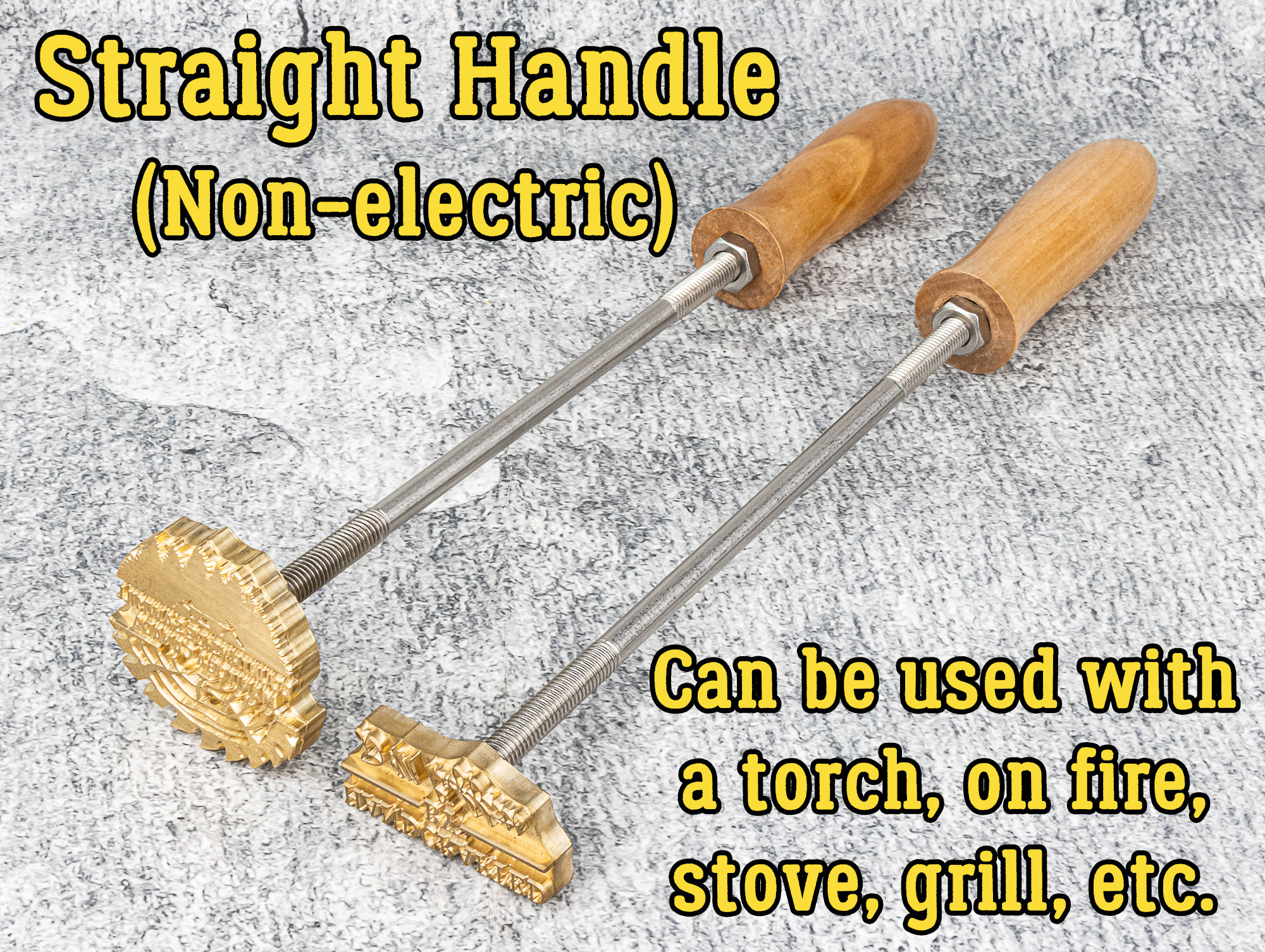 Personalized Logo Branding Iron, Woodworking Tools, Custom Wood Burning Stamp, Branding Iron for ...