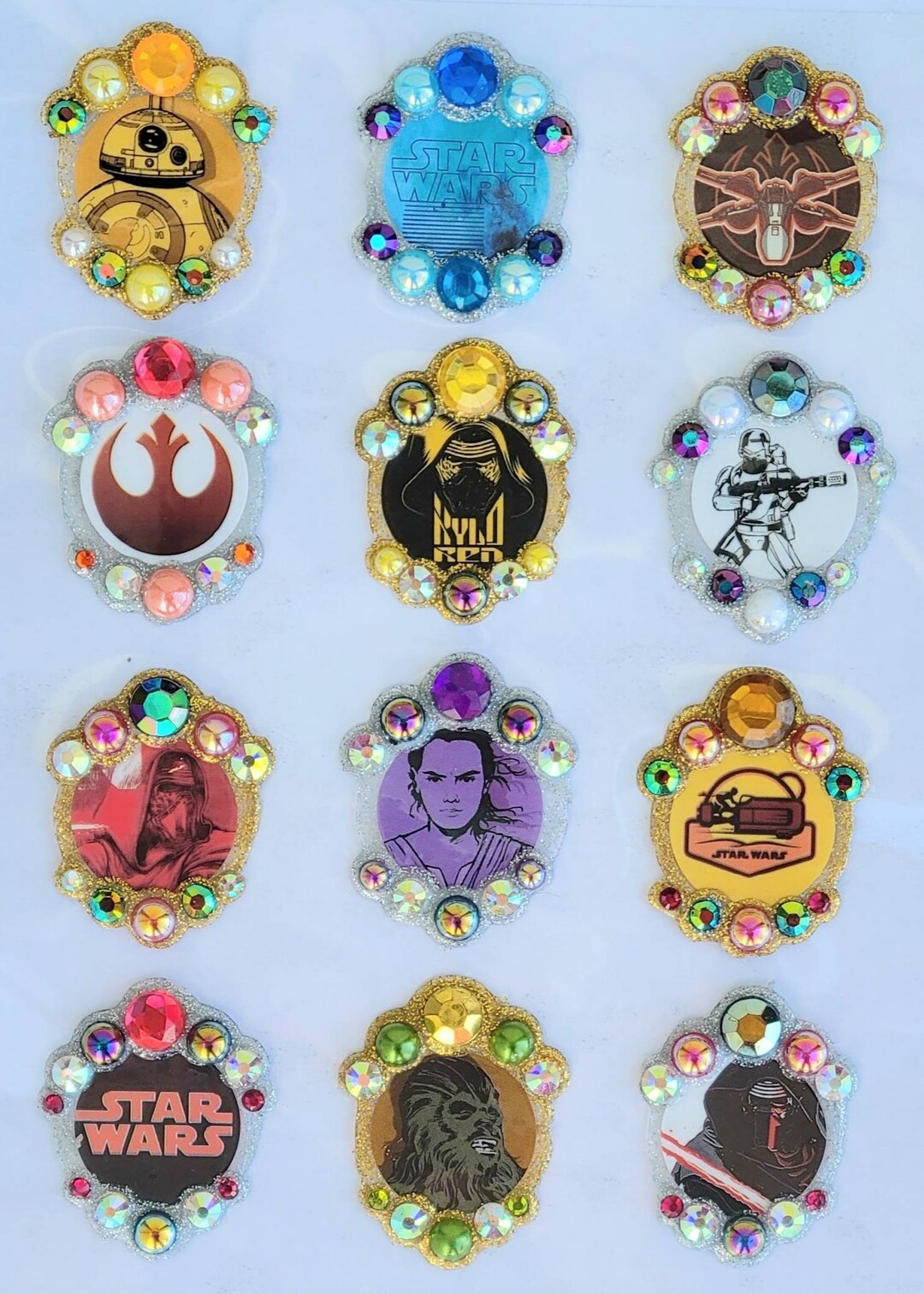 Star Wars Facepaint Bling - Etsy