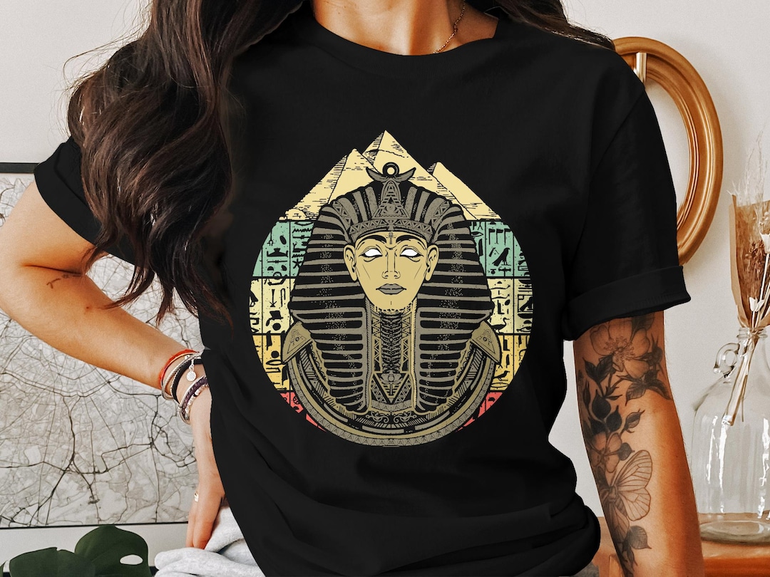 Egyptian Gods Ancient Pharaoh T-shirt, Egyptian Mythology Deities Tee ...