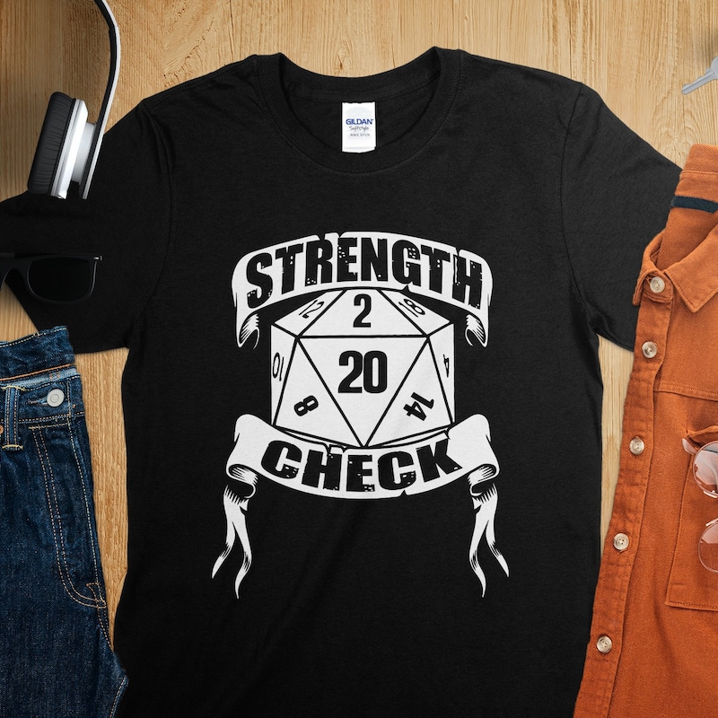 Strength Shirt Rpg - Etsy
